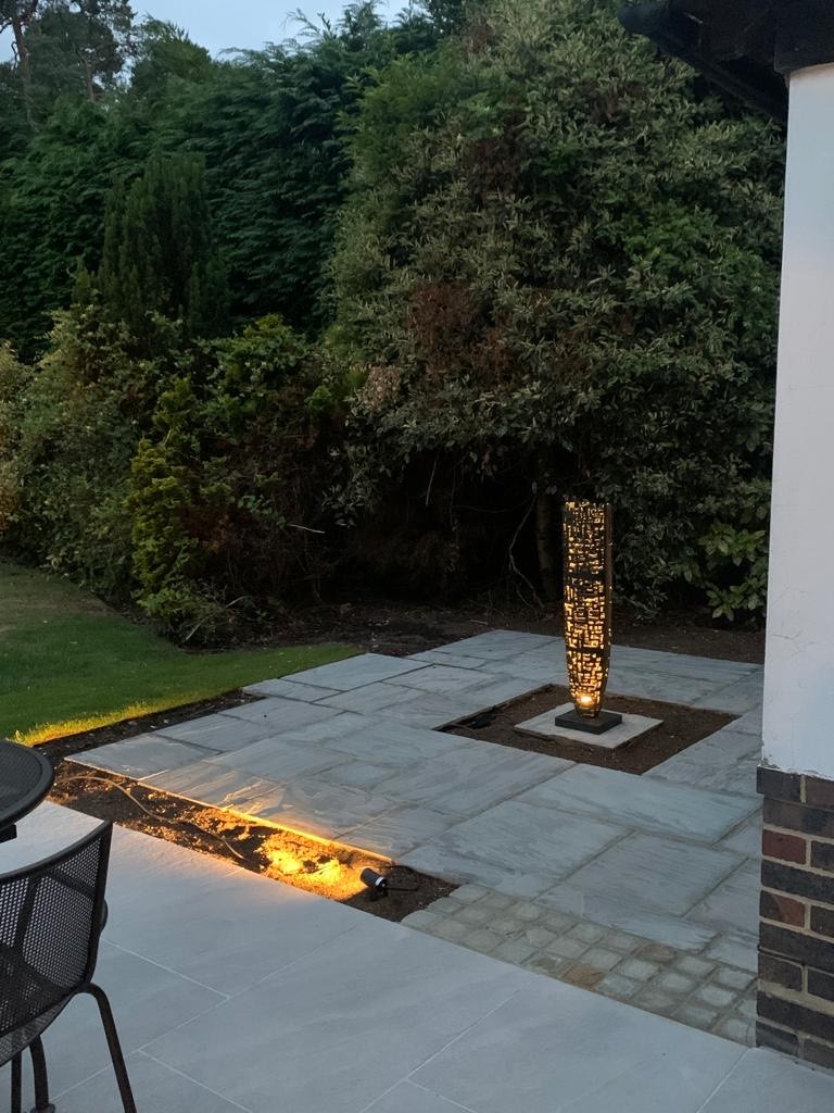 Garden lighting.... - AS Landscapes